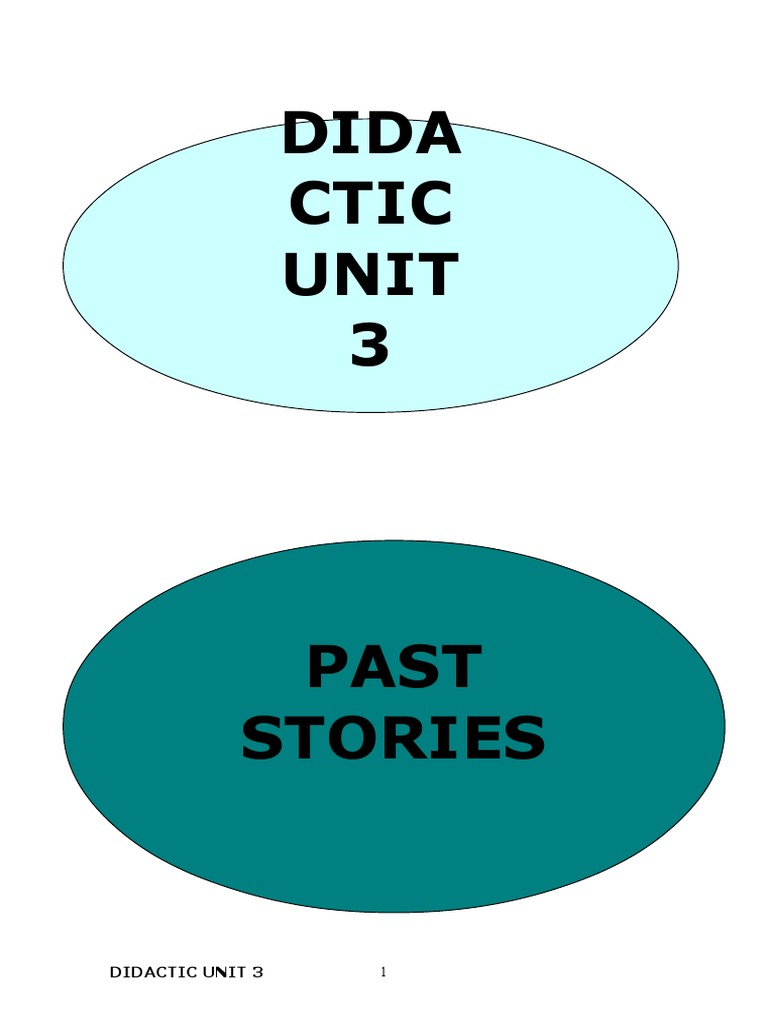 Didactic Unit 3 | PDF