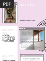 Week 2 - CE102P - NBCP - Rule 8 | PDF | Window | Ventilation (Architecture)