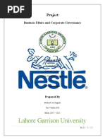 Nestle Ethics Report | PDF | Nestlé | Business Ethics