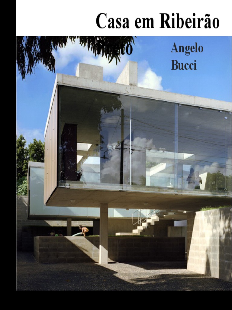 Dossier Casa Ribeirao Preto - Angelo Bucci | PDF | Sao Paulo | Hormigón