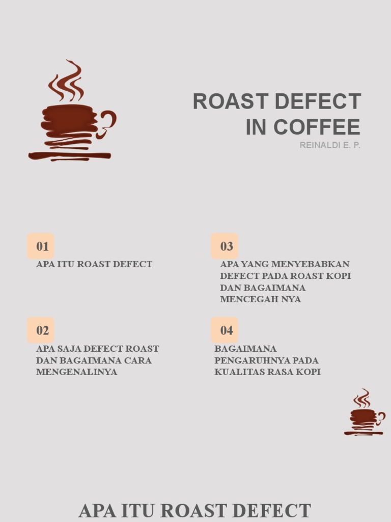 Defect Roasting pada Kopi dan Solusinya | PDF