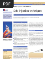 Z-TRACK-METHOD Checklist | PDF | Injection (Medicine) | Medicine