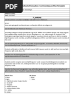 4'AS Lesson Plans | PDF | English Language | Lesson Plan