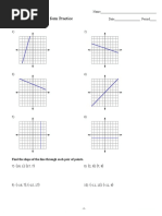Slope Worksheet by Kuta Software | PDF