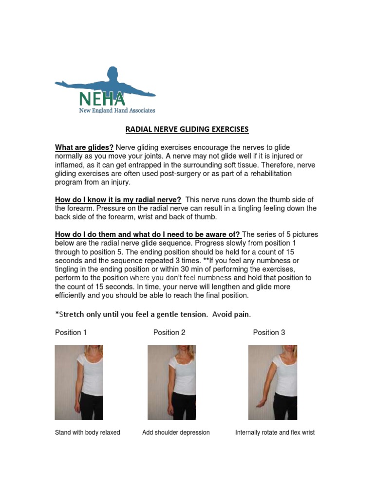 What Are Glides? Nerve Gliding Exercises Encourage The Nerves To Glide ...