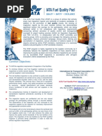 Iata Live Animals Acceptance Check List | PDF | Transport | Business