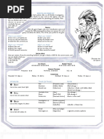 ICRPG Mobile Character Sheet - BLANK | PDF