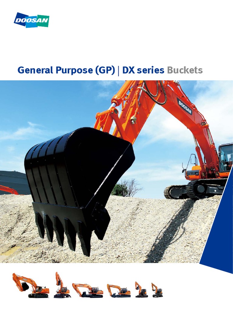 Doosan EXC Bucket en | PDF | Equipment | Manufactured Goods
