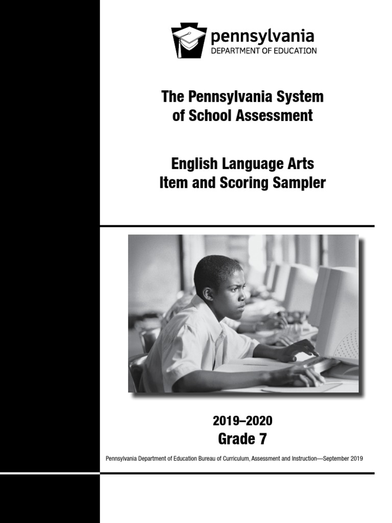 2019 Pssa Iss Ela Grade 7 | PDF | Taste | Umami