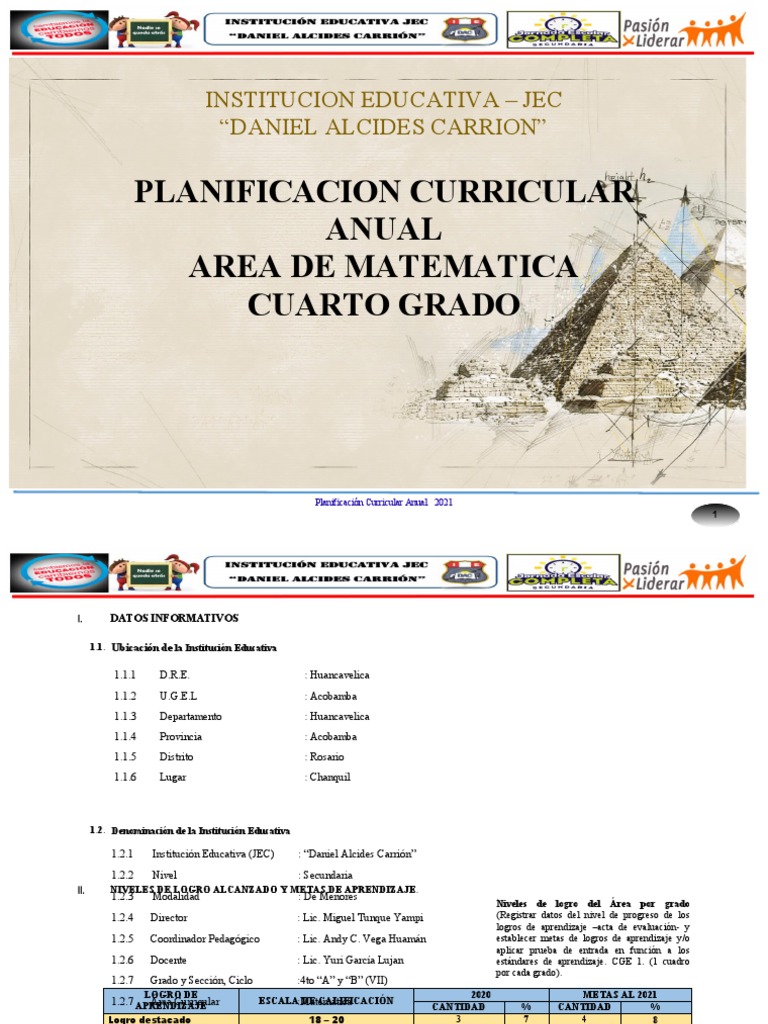 Programacion Matematica 4° - 2021 | PDF | Fórmula | Ecuaciones