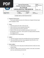 SPO Pemberian Posisi Supine | PDF