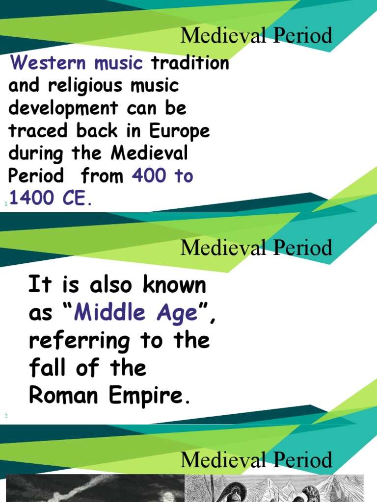 Western Music: Tradition and Religious Music Development Can Be Traced ...