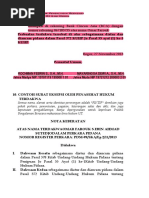 Contoh Replik Dan Duplik Ptun | PDF