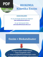 Kinetika Enzim: Rumus dan Grafik | PDF