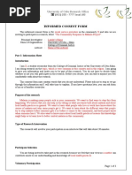 Case Study Consent Form 1 | PDF | Informed Consent | Case Report