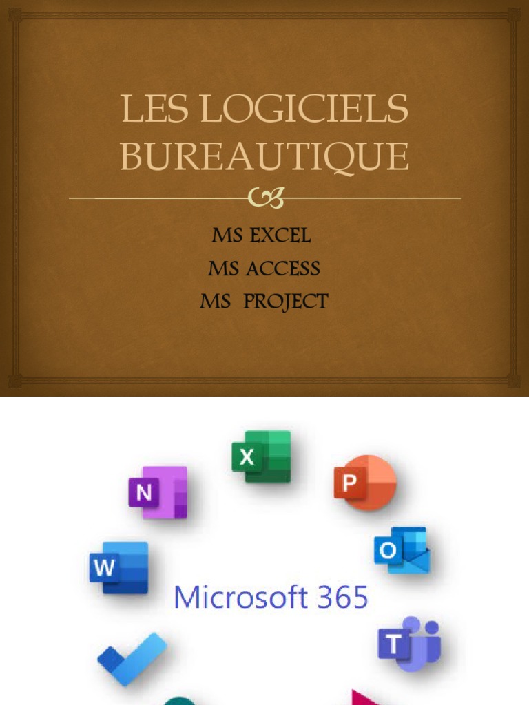Les Logiciels Bureautiques | Download Free PDF | Microsoft Access ...