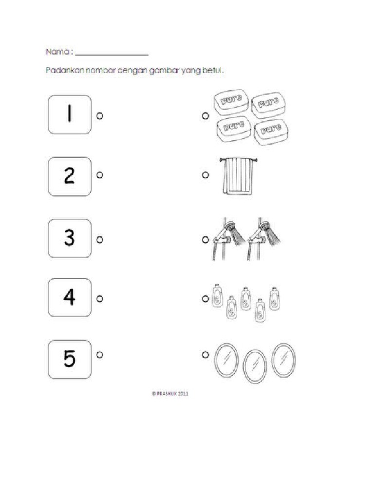 Lembaran Kerja Prasekolah | PDF