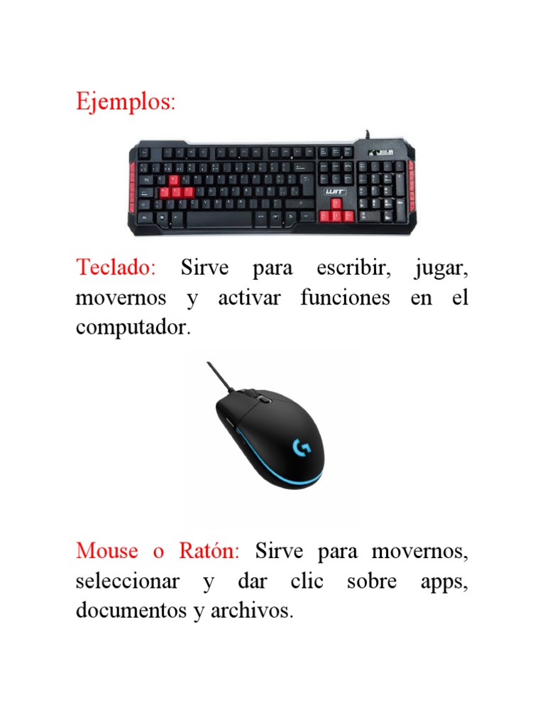 Ejemplos Hardware de Entrada - Parte 1 | PDF