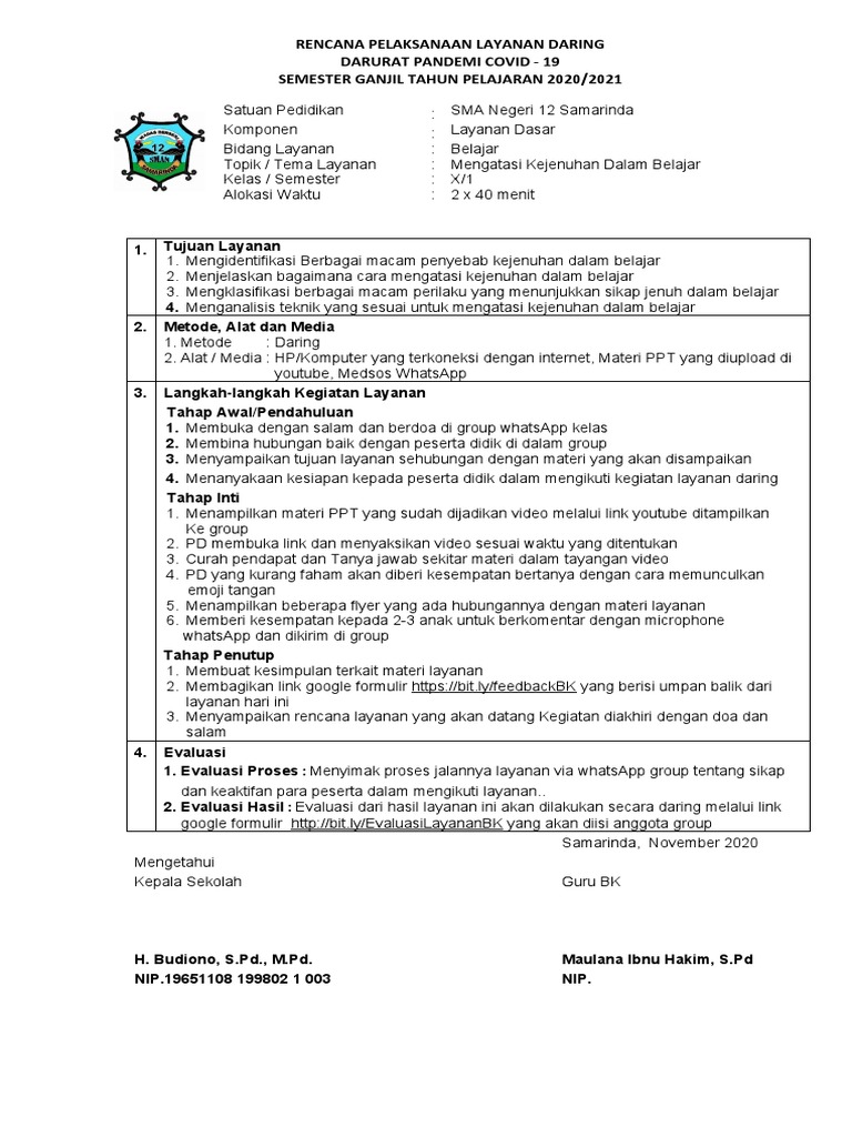 RPL Mengatasi Kejenuhan Dalam Belajar | PDF | Karier & Perkembangan ...