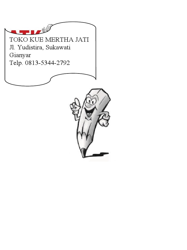Nota Jajan Bali | PDF