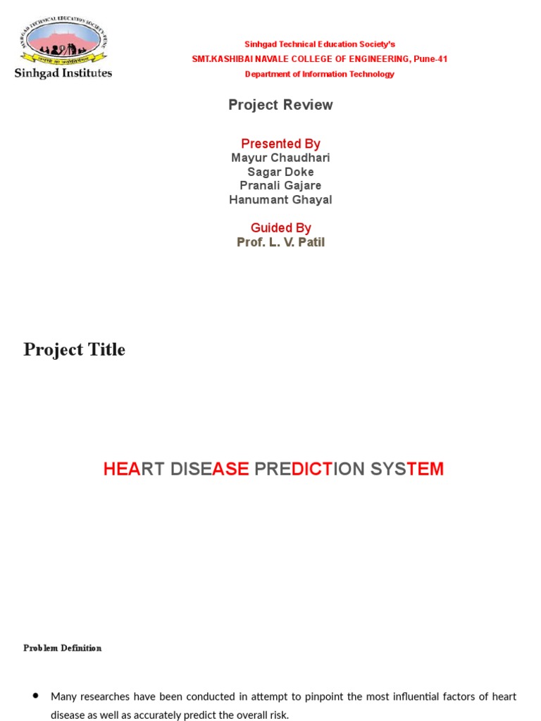 Final Heart Disease Prediction | PDF | Machine Learning | Support ...