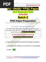 MOD Test Preparation and Past Papers | PDF | Computer Data Storage