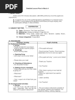 Detailed Lesson Plan For Music | PDF | Tempo | Music Theory