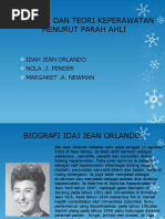 TEORI KEPERAWATAN HPM (Nola J Pender) | PDF