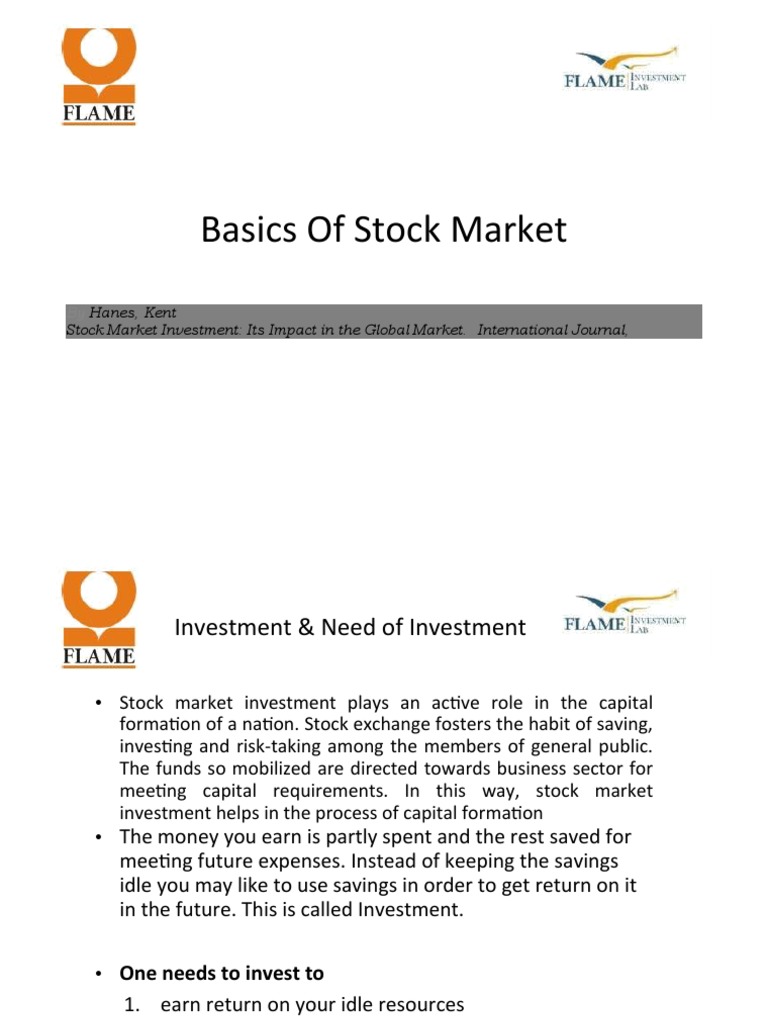 FIL Stock Market | PDF | Stocks | Securities (Finance)