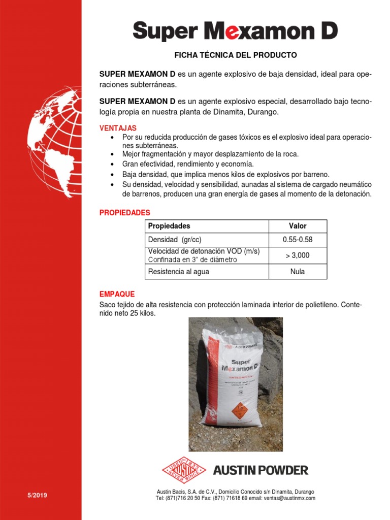 SUPER MEXAMON para Subterránea | PDF | Naturaleza | Materiales