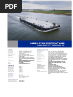 Barge Dimensions and Capacities Overview | PDF | Shipping | Ships