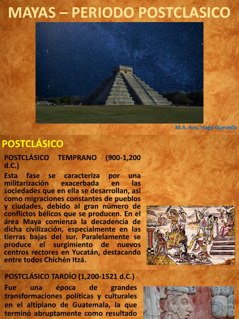 Mayas - Periodo Postclasico | PDF | Civilización maya | Pueblos ...