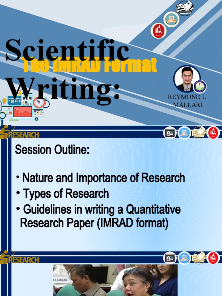 Guidelines for Writing IMRAD Papers | PDF | Statistics | Sampling ...