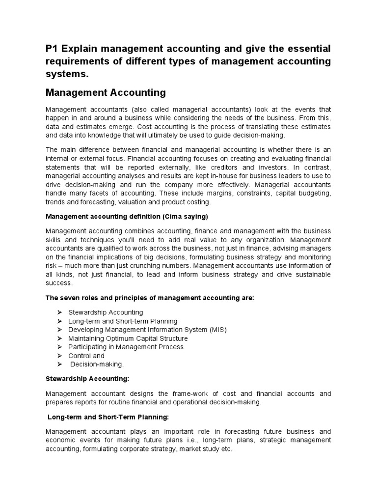 Management Accounting | PDF | Management Accounting | Pricing