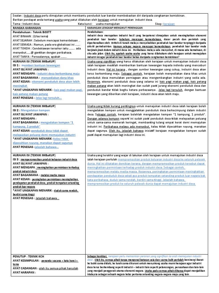 Modul Penulisan pt3 | PDF