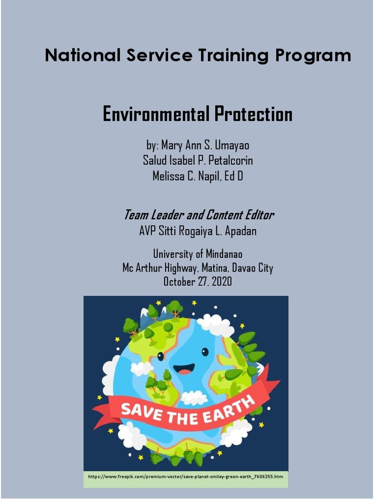 Module 4 Environmental Protection | PDF | Deforestation | Climate Change