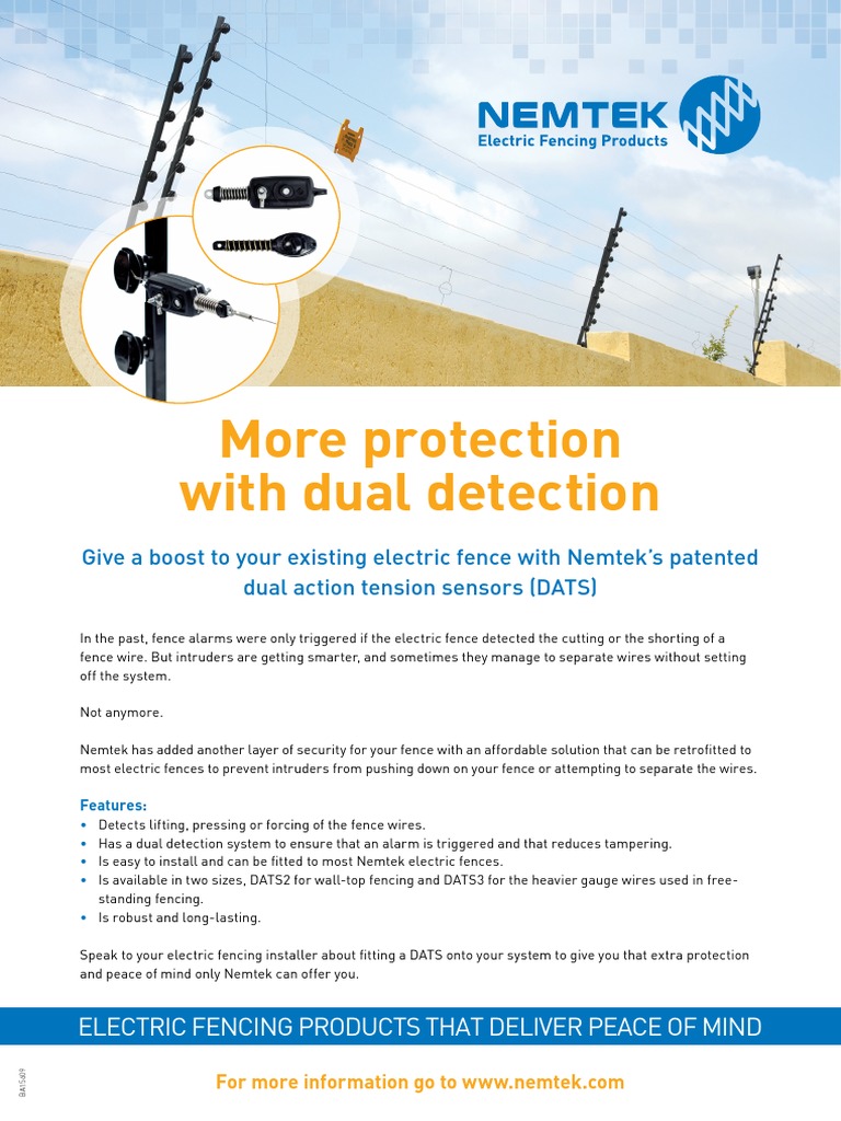 Enhance Security with DATS Sensors | PDF | Home & Garden | Technology ...