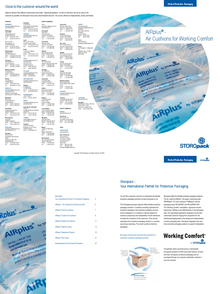 Airplus - Air Cushions For Working Comfort: Close To The Customer ...