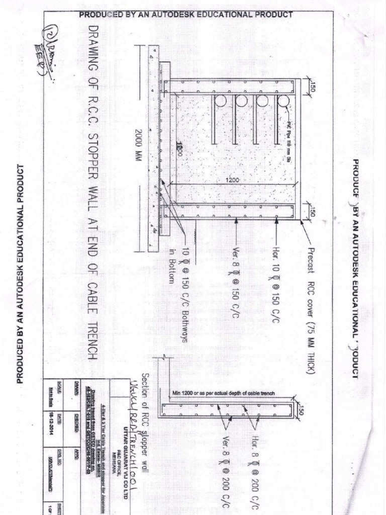 RCC Trench | PDF