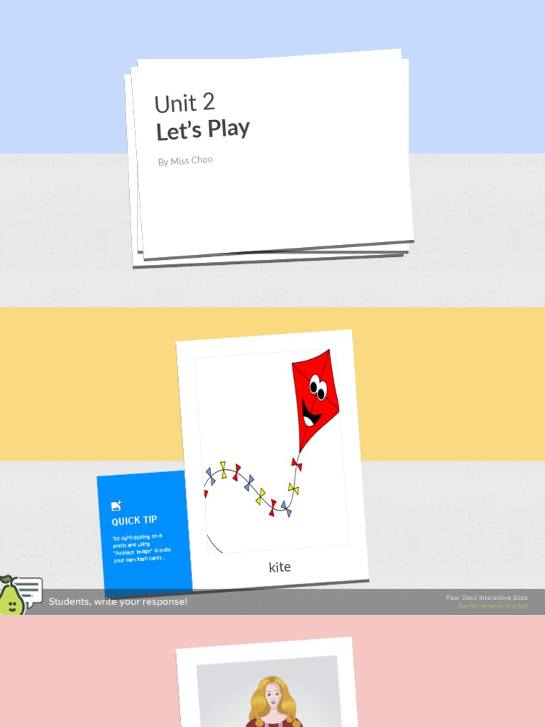 Year 1 Unit 2 Let's Play | PDF