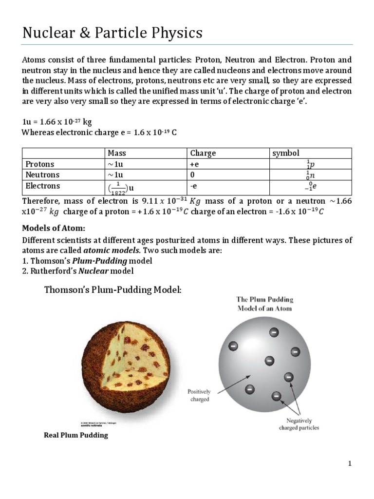 Nuclear and Particle Physics | PDF | Atomic Nucleus | Atoms