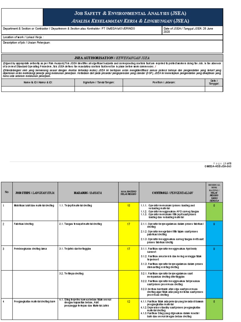 Omega-Hse-Jsa-043 Installation Ducting | PDF
