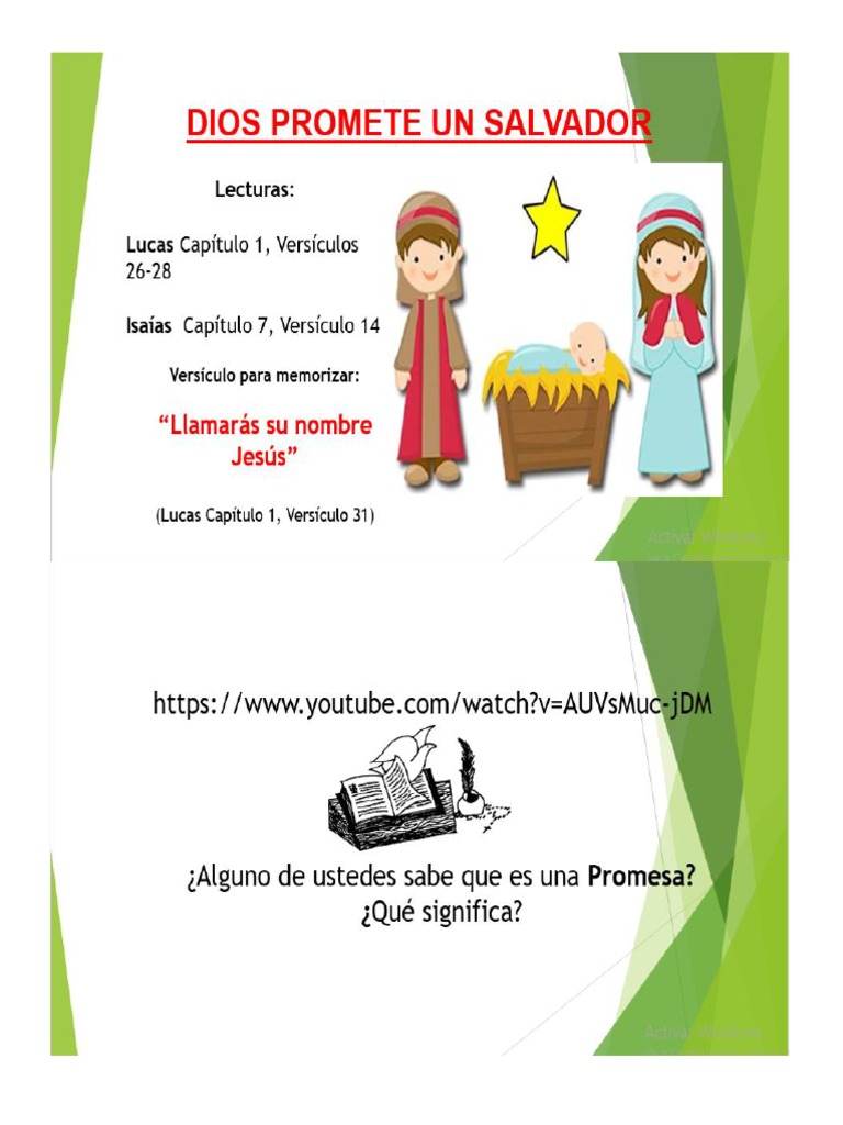 Dios Promete Un Salvador | PDF