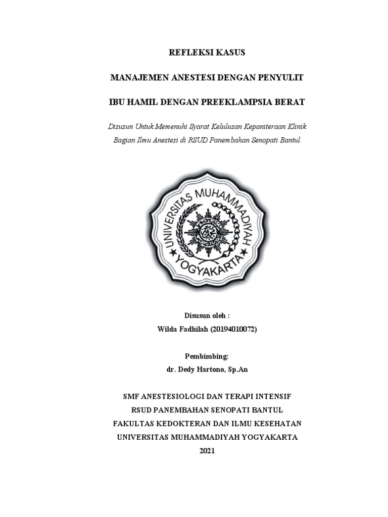 Refleksi Kasus Peb | PDF