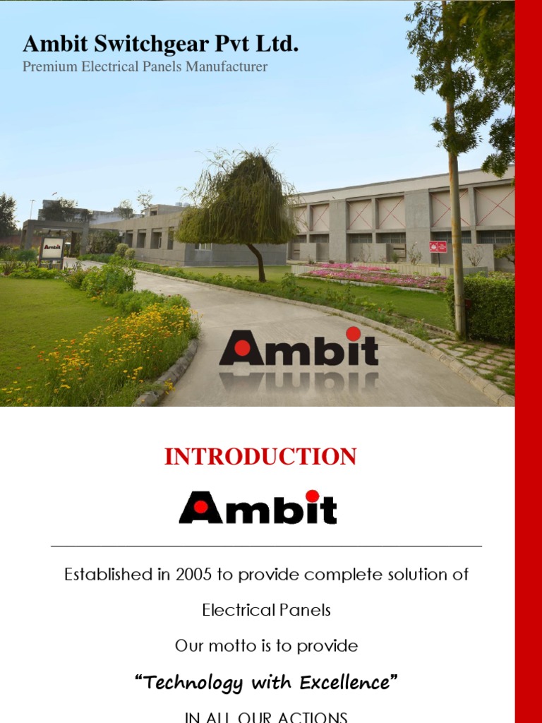 Ambit Switchgear PVT LTD.: Premium Electrical Panels Manufacturer ...