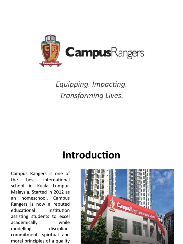 Campus Rangers International School | PDF | Human Nature | Teachers