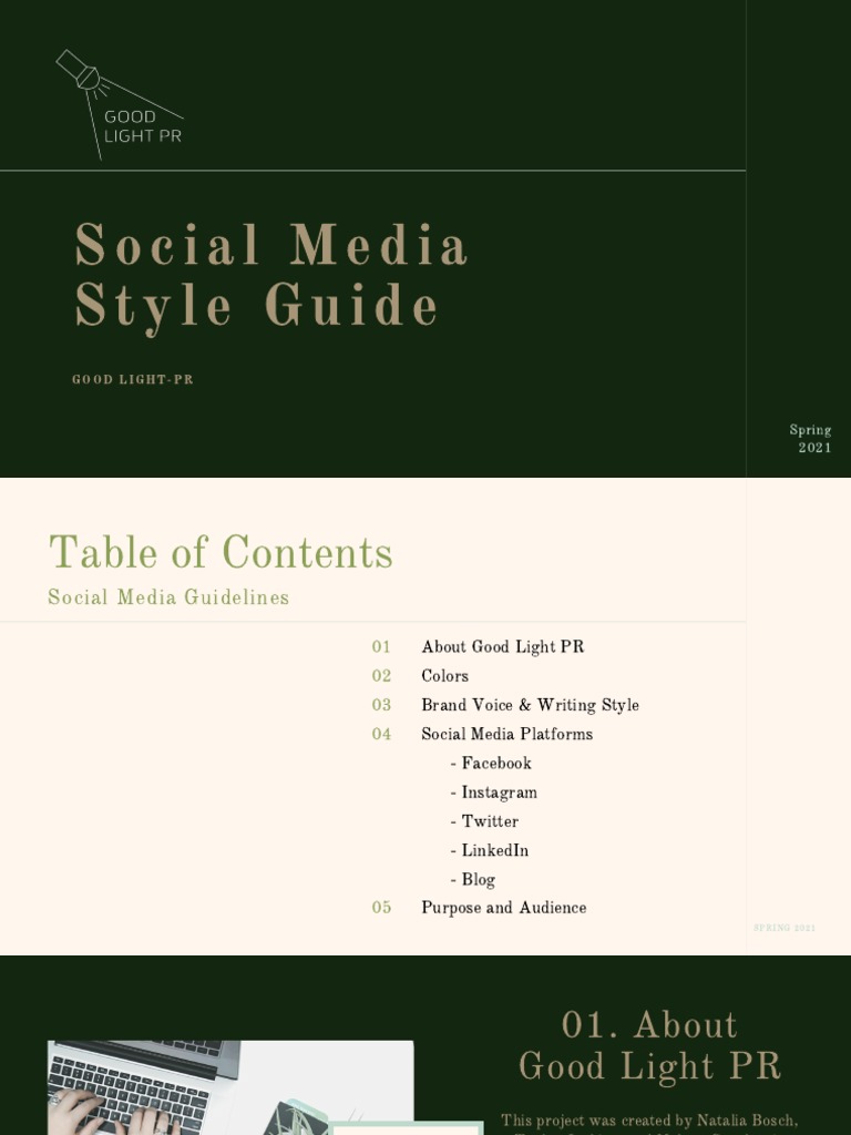 Social Media Style Guide | PDF