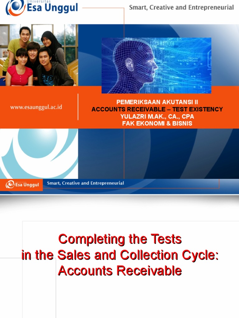 Accounts Receivable - Test Existency: Pemeriksaan Akutansi Ii Yulazri M ... Accounts Receivable - Test Existency: Pemeriksaan Akutansi Ii Yulazri M ...