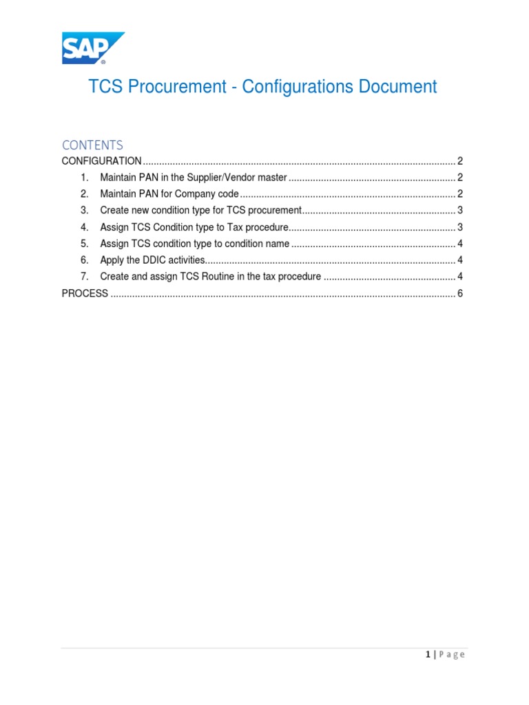 TCS Procurement Version 2 | PDF | Invoice | Computing