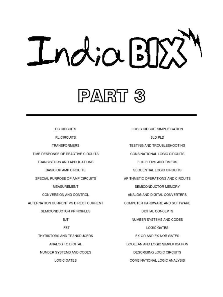 Indiabix Iii | PDF | Logic Gate | Amplifier